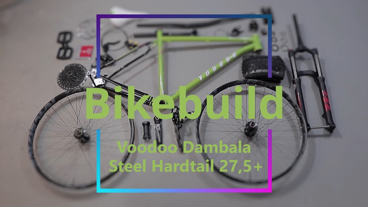 Bikebuild - Voodoo Dambala 27,5+ Steel Hardtail Custom - YouTube