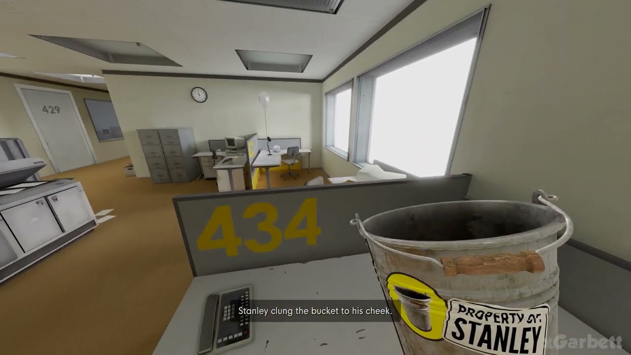 The Stanley Parable Ultra Deluxe - Out of the Window Bucket Ending ...