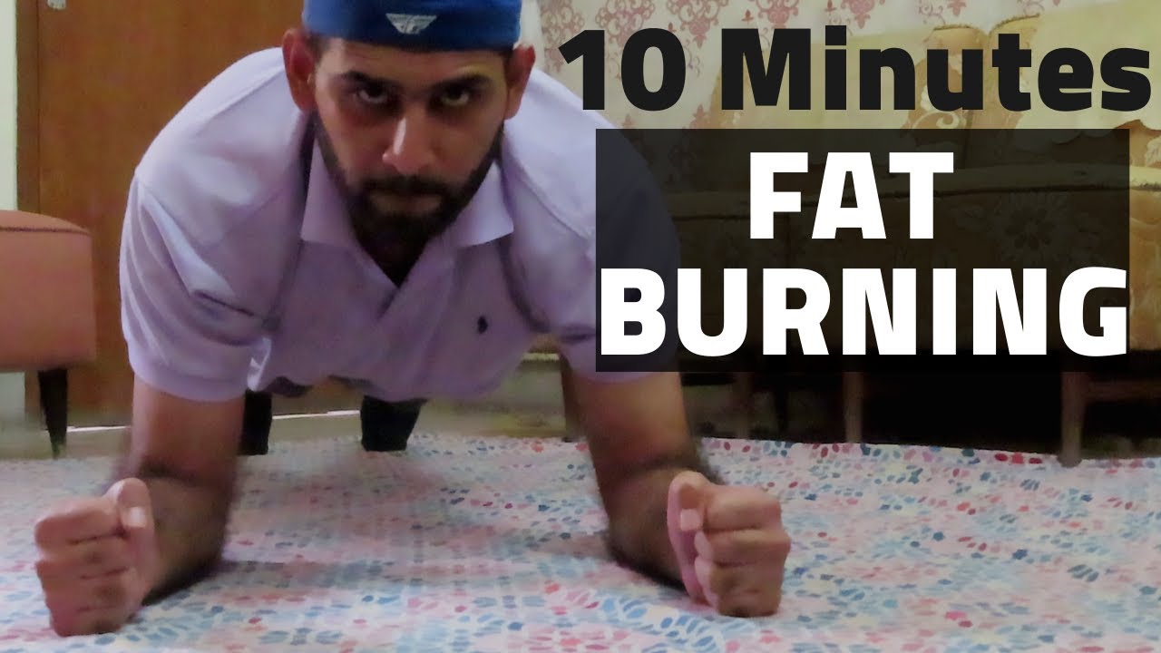 10 Minute Fat Burning Routine | Do this every day - YouTube