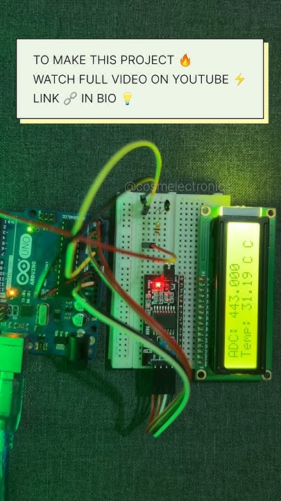 Ntc Thermistor With Arduino 💡 Cosmelectronics Arduino Arduinoproject Arduinotutorial Coding 