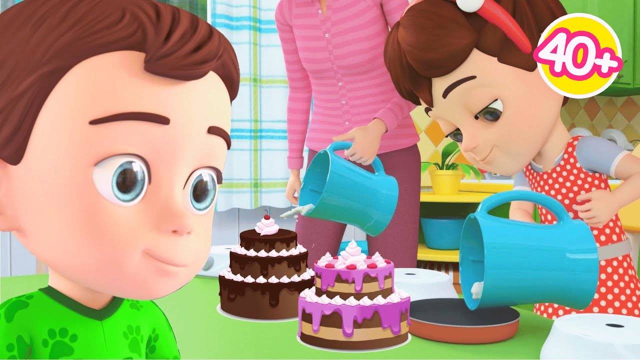 Pat a Cake Song + More Nursery Rhymes & Kids Songs - YouTube
