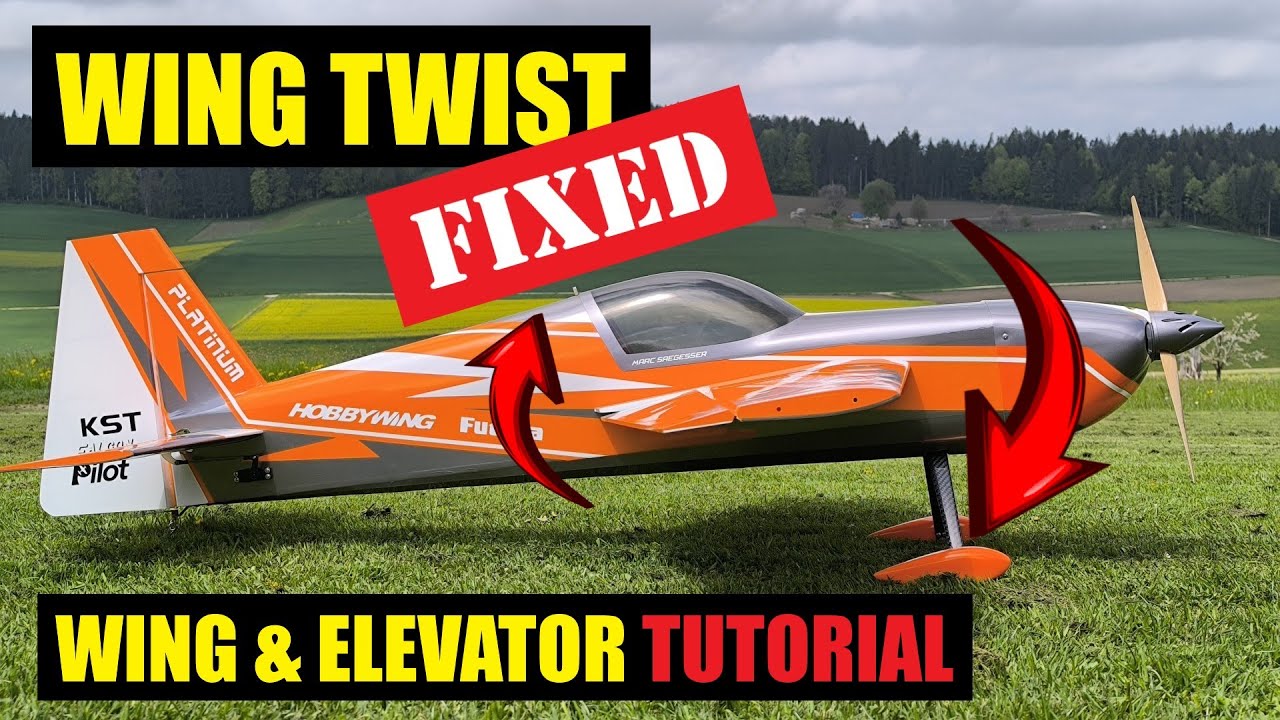 HOW TO FIX WING TWIST ON RC PLANES | FULL TUTORIAL - YouTube
