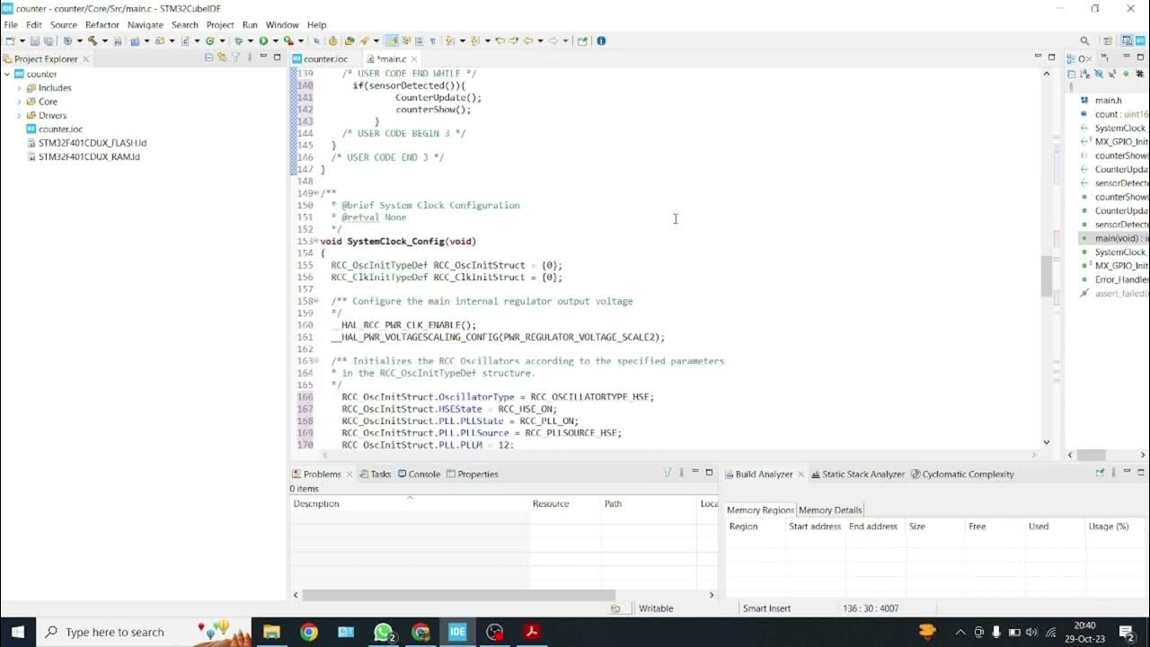 OBJECT COUNTING MENGGUNAKAN STM32F401CDU6 | TUGAS 2 SISTEM EMBEDED ...