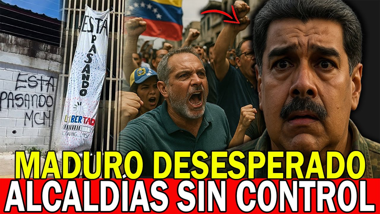 MADURO PIERDE CONTROL EN LAS ALCALDÍAS, VENEZOLANOS SE REBELAN - YouTube