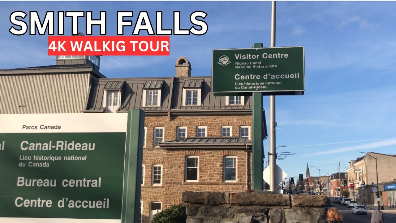 Smith Falls Ontario Canada 4K Walking Tour | Smith Falls Ontario Canada ...