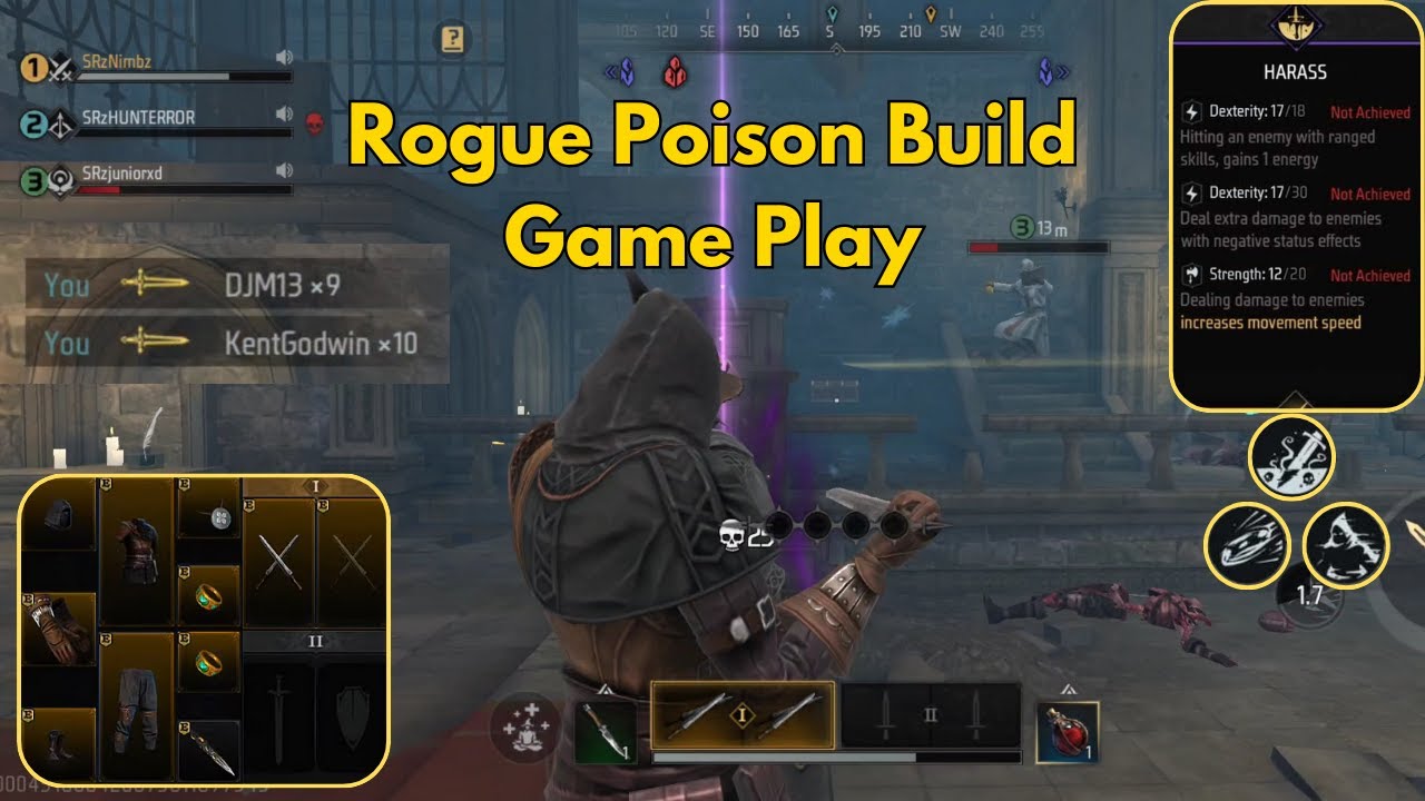 Gold and Glory: Rogue Poison Build Gameplay - YouTube