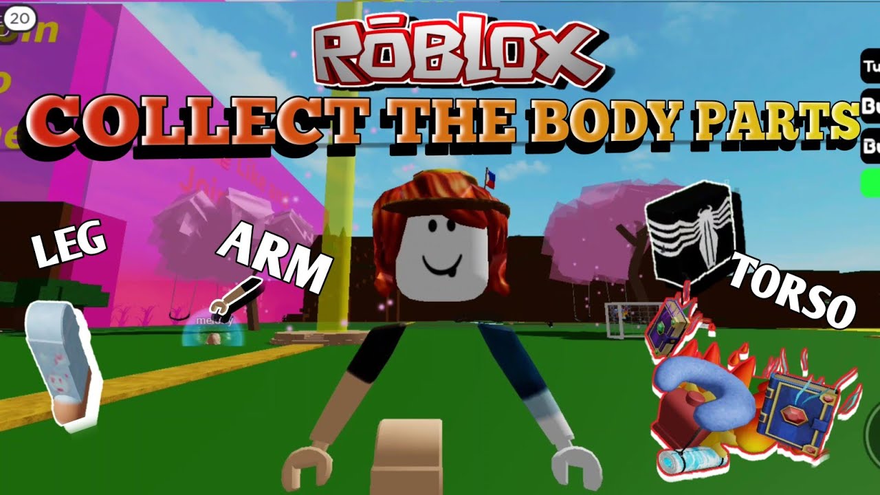 ROBLOX COLLECT THE BODY PARTS #karzymikatv #roblox - YouTube
