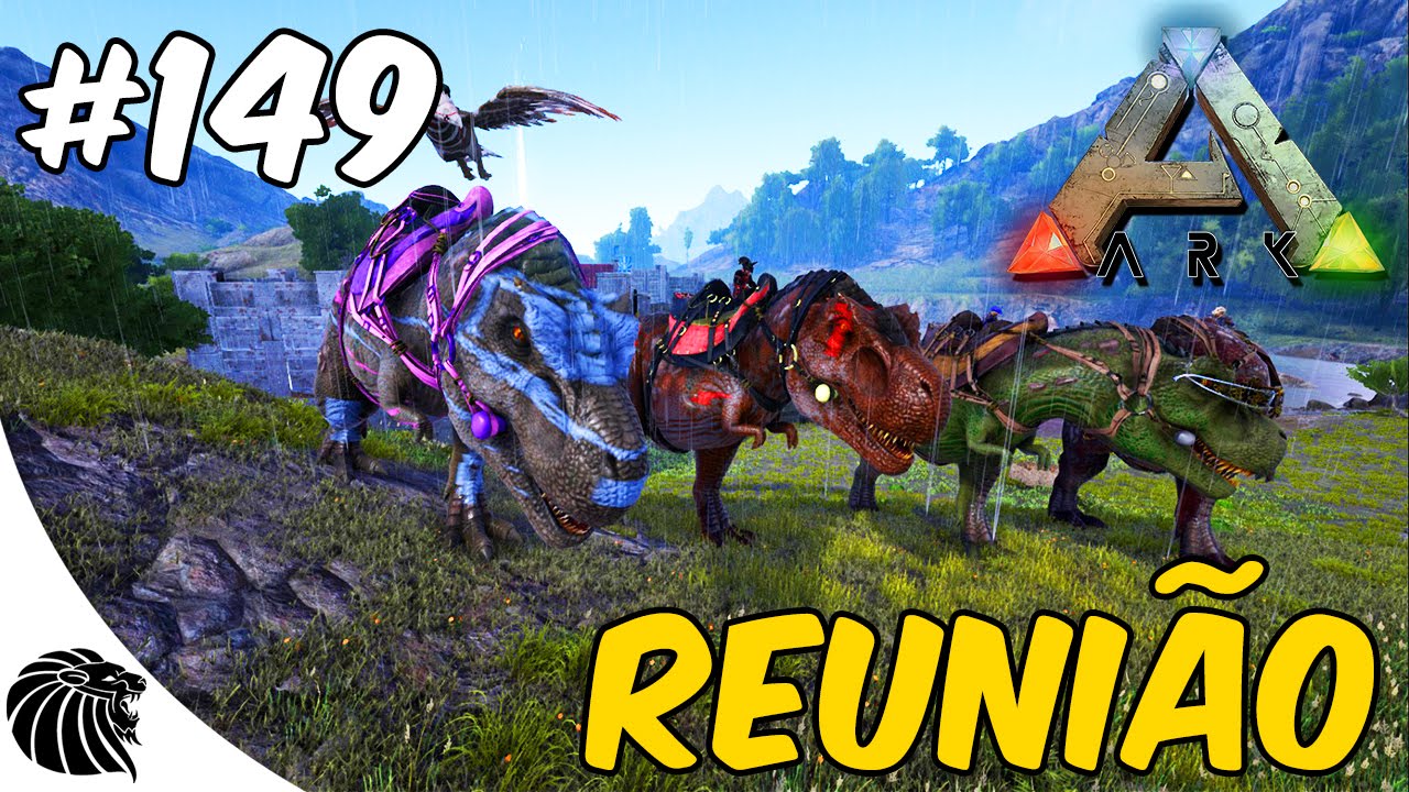 ARK Survival Evolved : REUNIÃO COM O VENOM / ATAQUE FASE 1 #E149 # ...