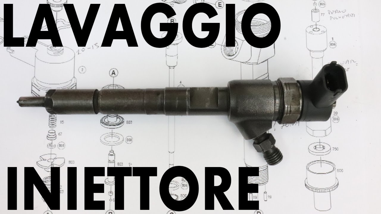 LAVAGGIO INIETTORE 1.3 CDTI MULTIJET DIESEL FIAT OPEL - YouTube