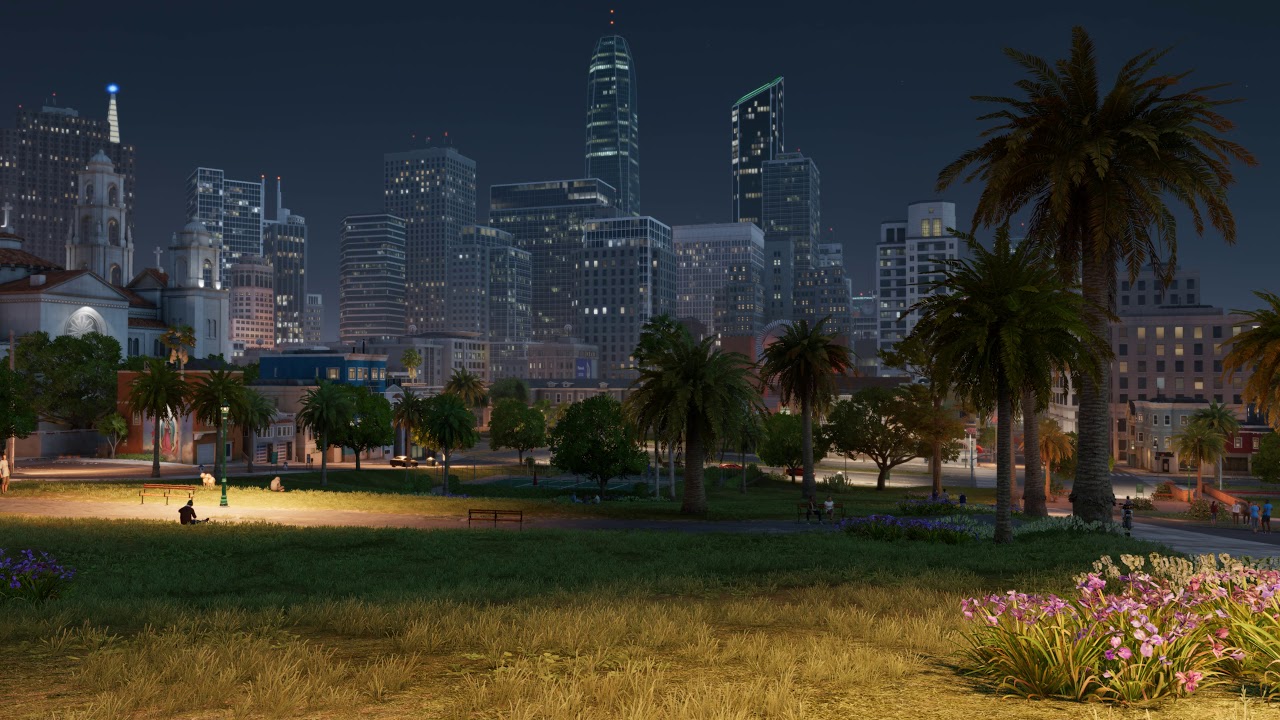 A Day at the Park - (Watch_Dogs 2) 4K - YouTube