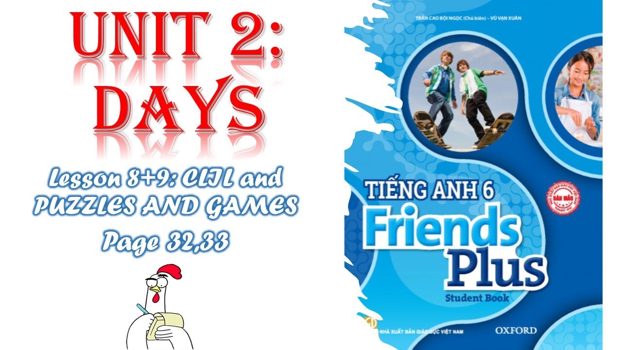 Tiếng Anh 6 FRIENDS PLUS - Unit 2 - Lesson 8+9 : CLIL and PUZZLES AND ...