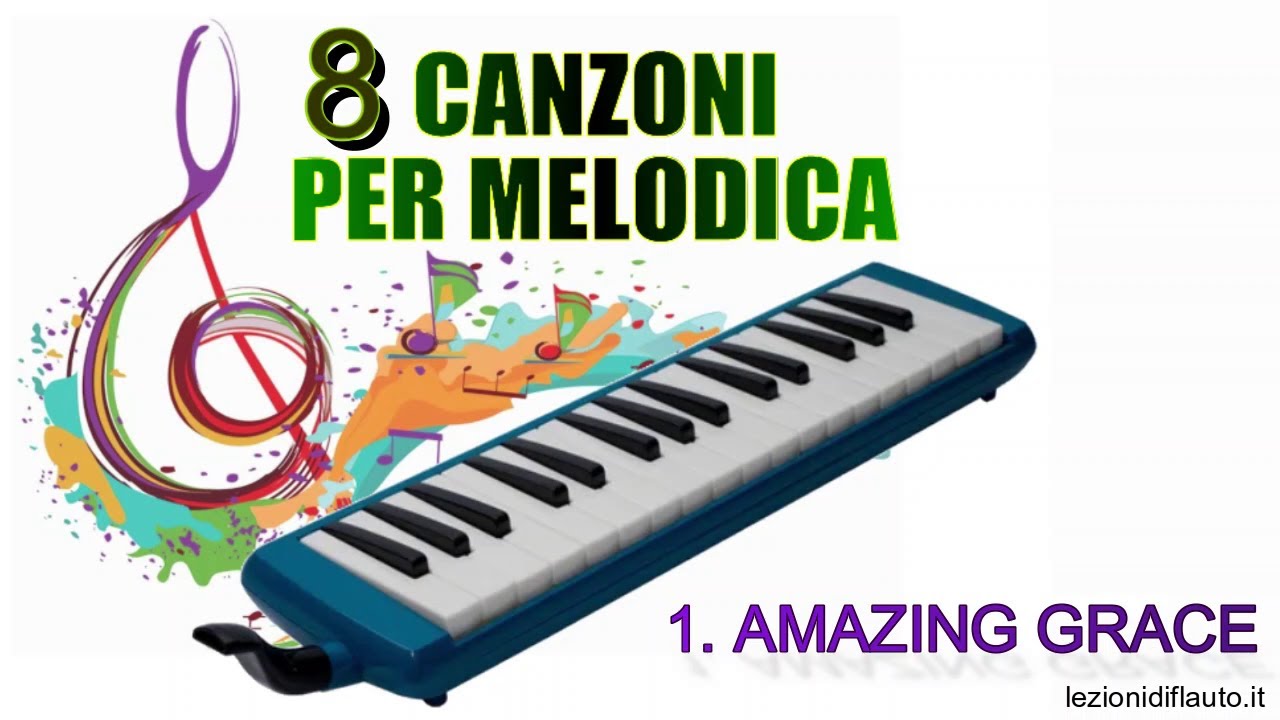 Canzoni facili per melodica (pianica, diamonica) - YouTube