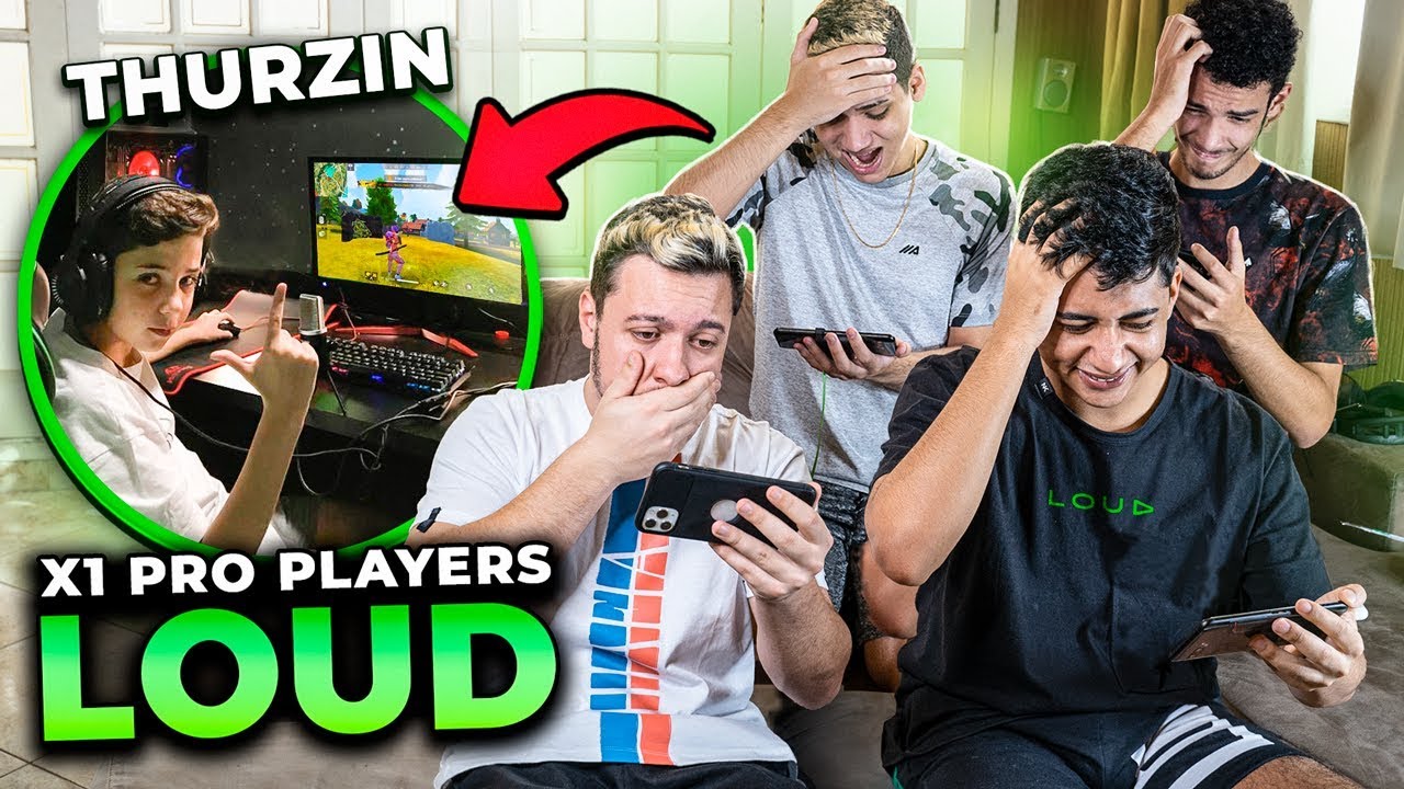 ELE DESAFIOU PARA O X1 TODOS OS PRO PLAYERS DA LOUD!! - YouTube