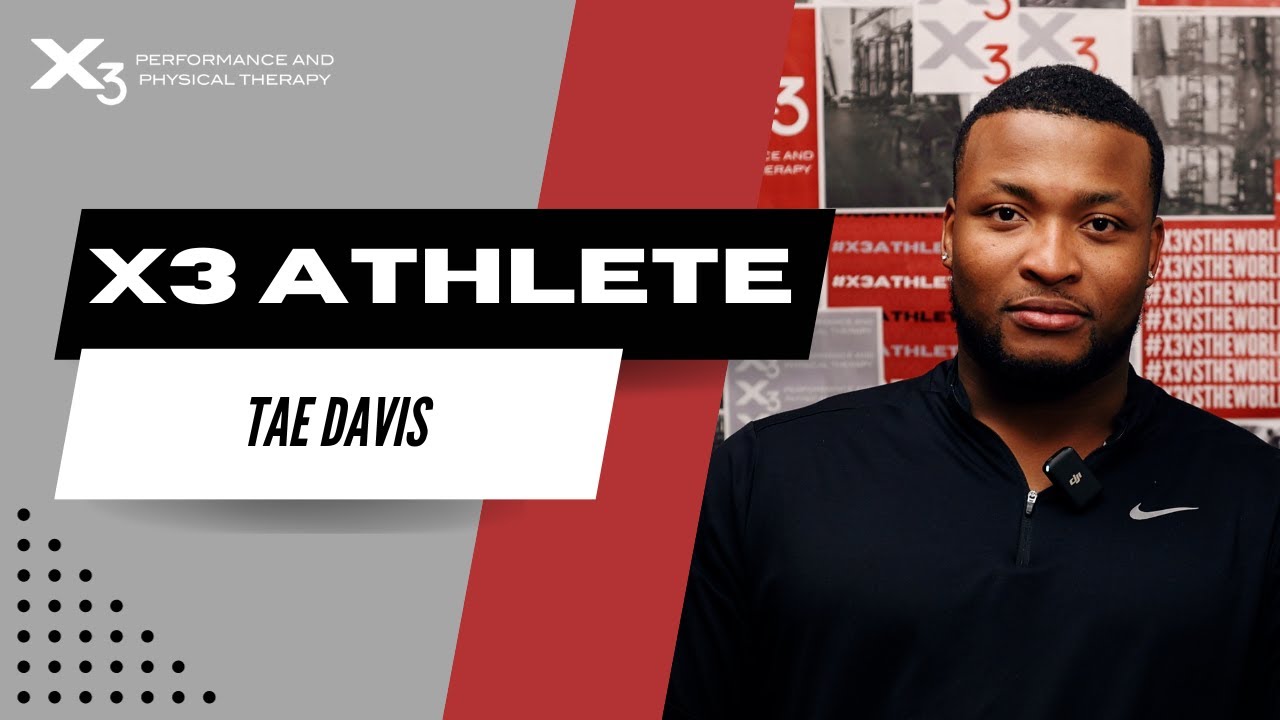 X3 Athlete - Tae Davis - Atlanta Falcons LB - YouTube