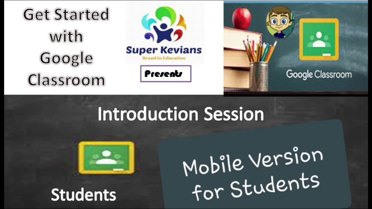 Mobile Version of Google Classroom for Students - YouTube