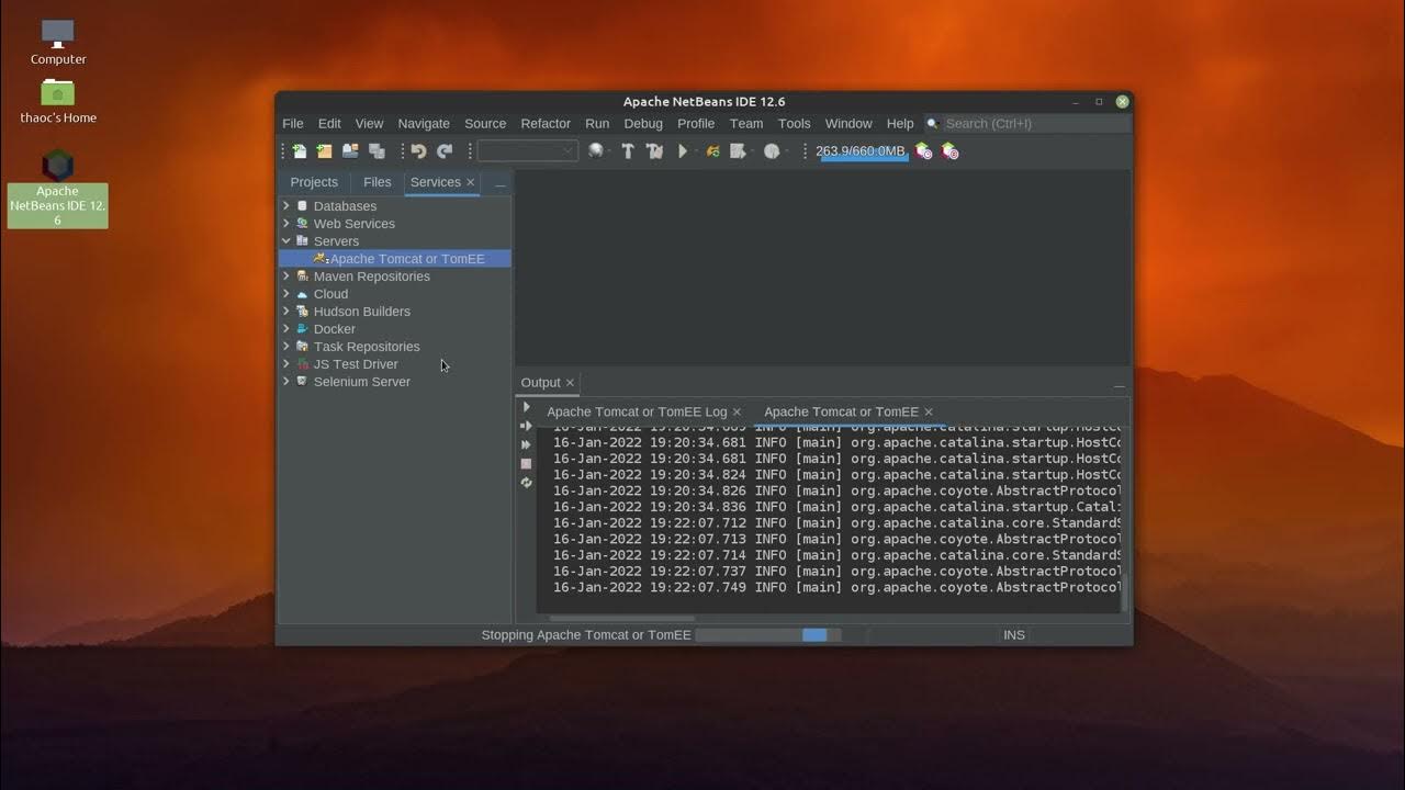Tomcat, NetBeans, Running Web app - YouTube