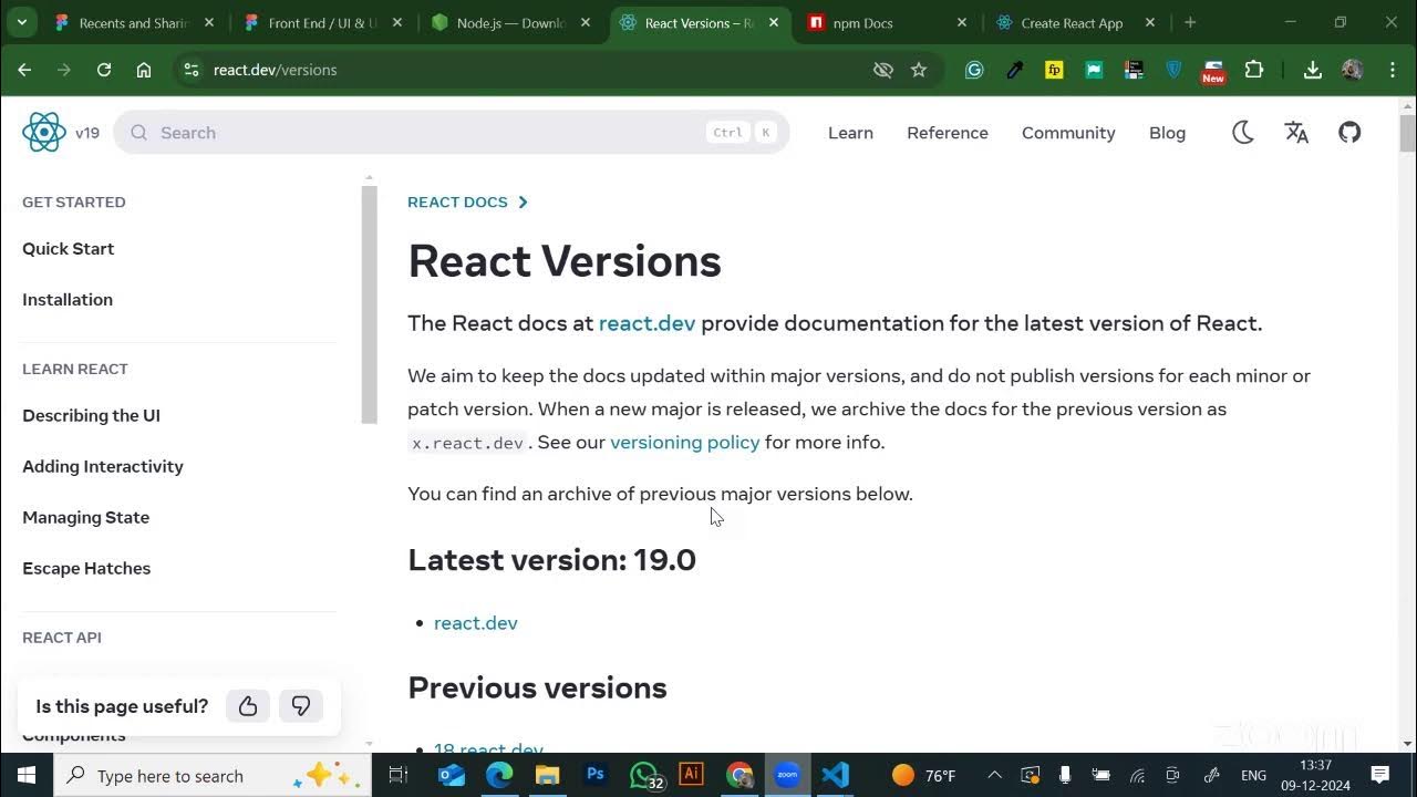Day 1 | ReactJs Tamil Batch 1 | Just Rise Technologies - YouTube