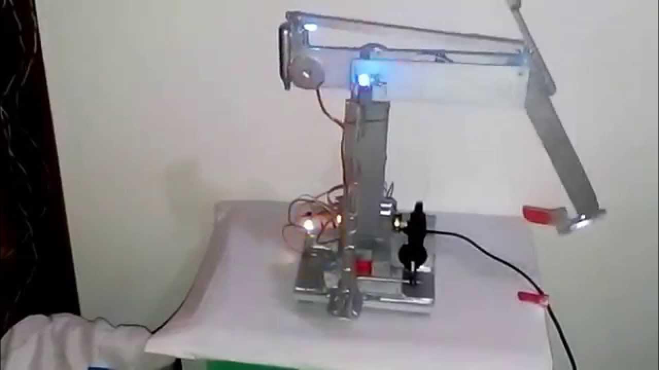 brazo robot casero programado con arduino - YouTube