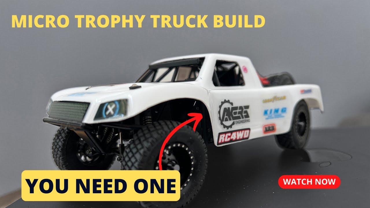 Worlds Smallest Scale Trophy Truck!!! SO AWESOME - YouTube