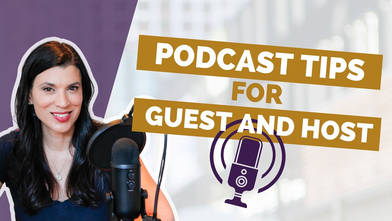 Podcast Tips for Host and Guest - YouTube