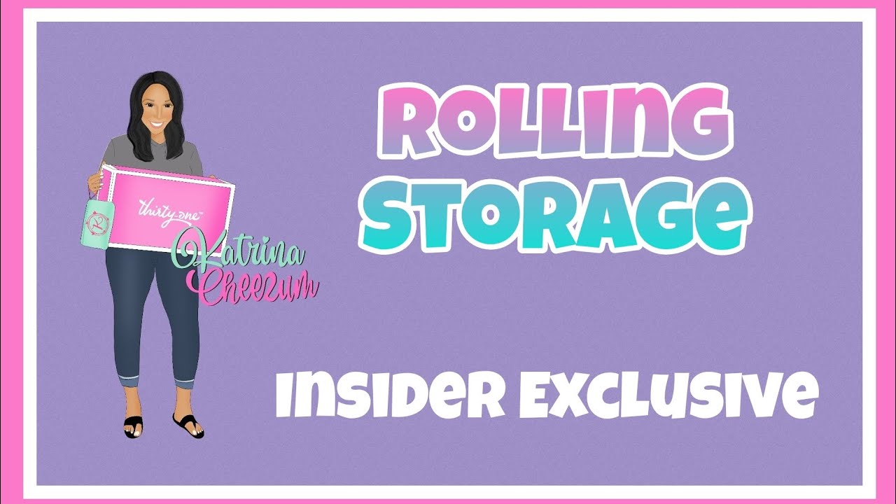 Rolling Storage - Thirty One Insider Exclusive - YouTube