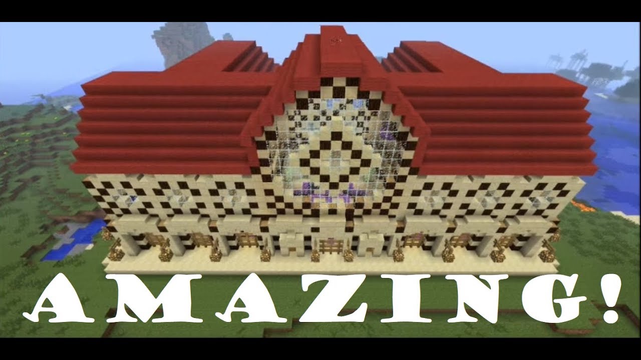 Minecraft- Mega Mansion build - YouTube