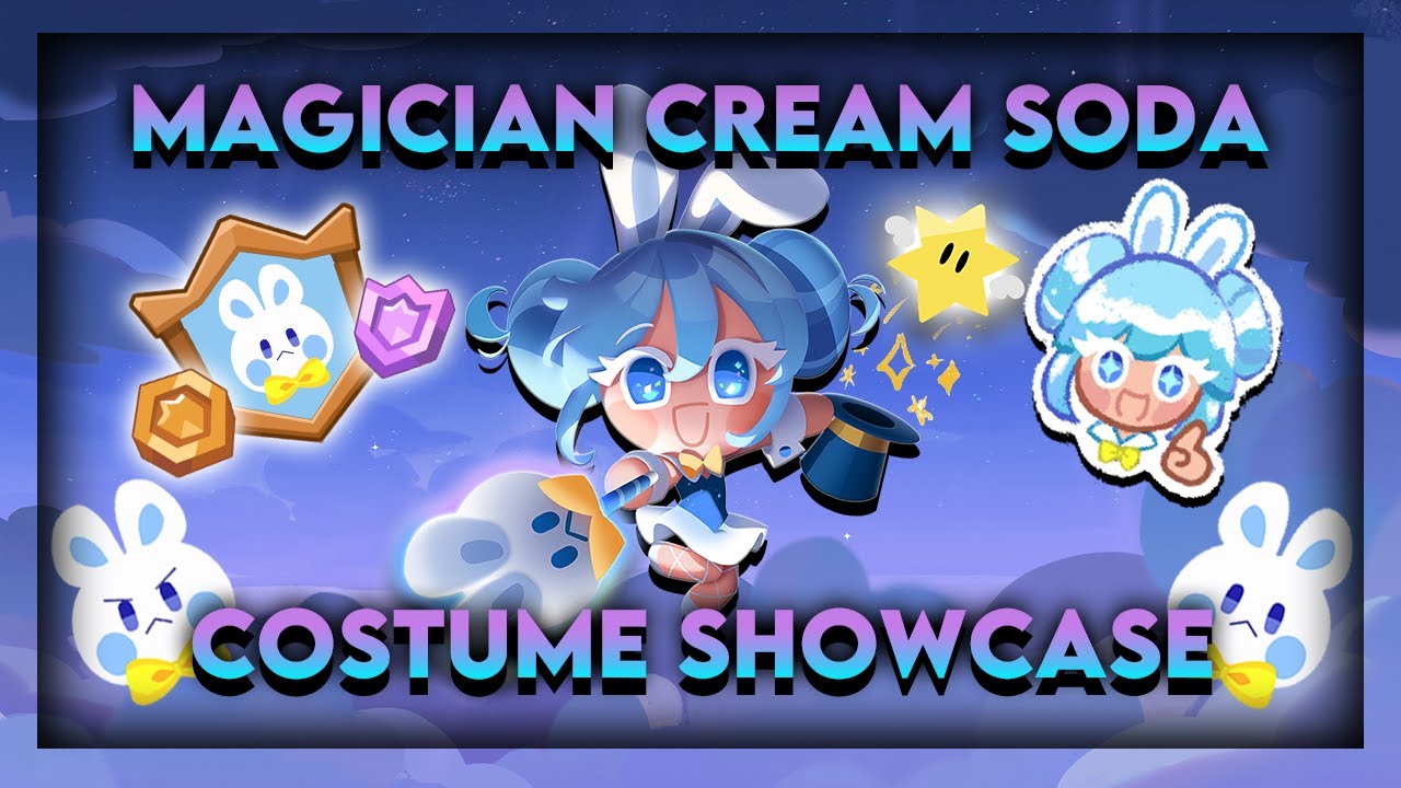 [SHOWCASE] NEW MAGICIAN CREAM SODA COSTUME - Cookie Run: Tower of Adventures - YouTube