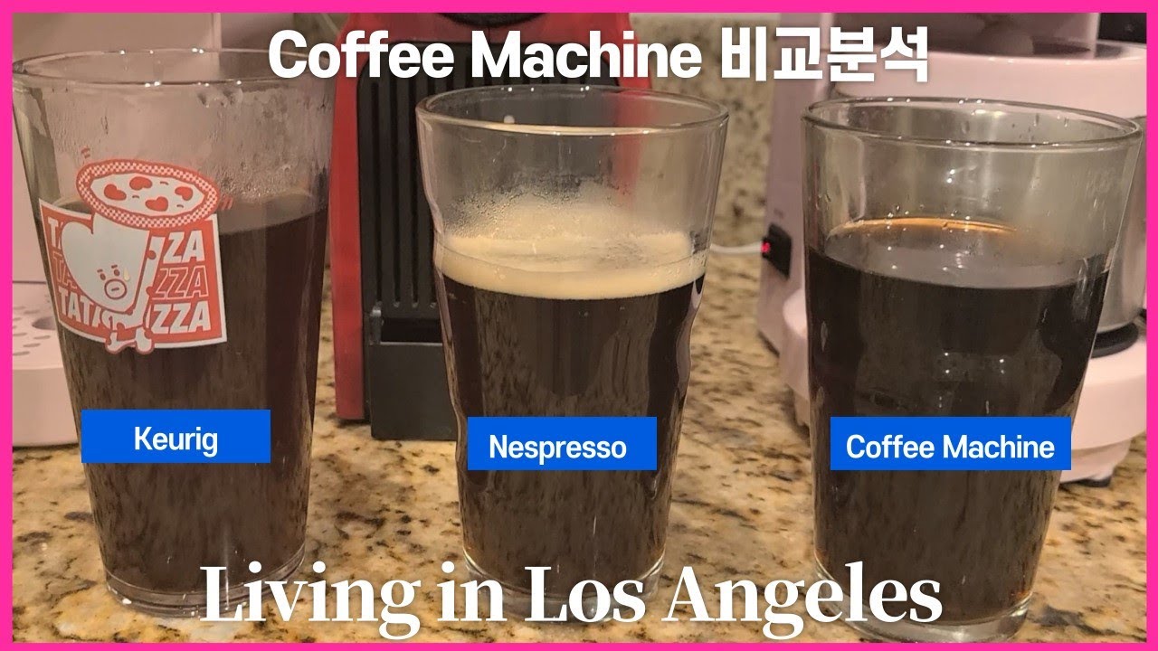 Keurig Mini Review / Nespresso Machine 과 Coffee Machine 비교 분석 ...