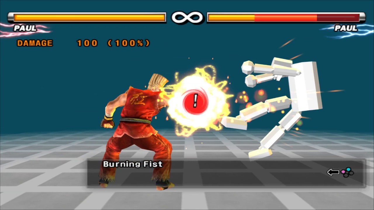 Tekken 5 - Paul Phoenix Move List - YouTube