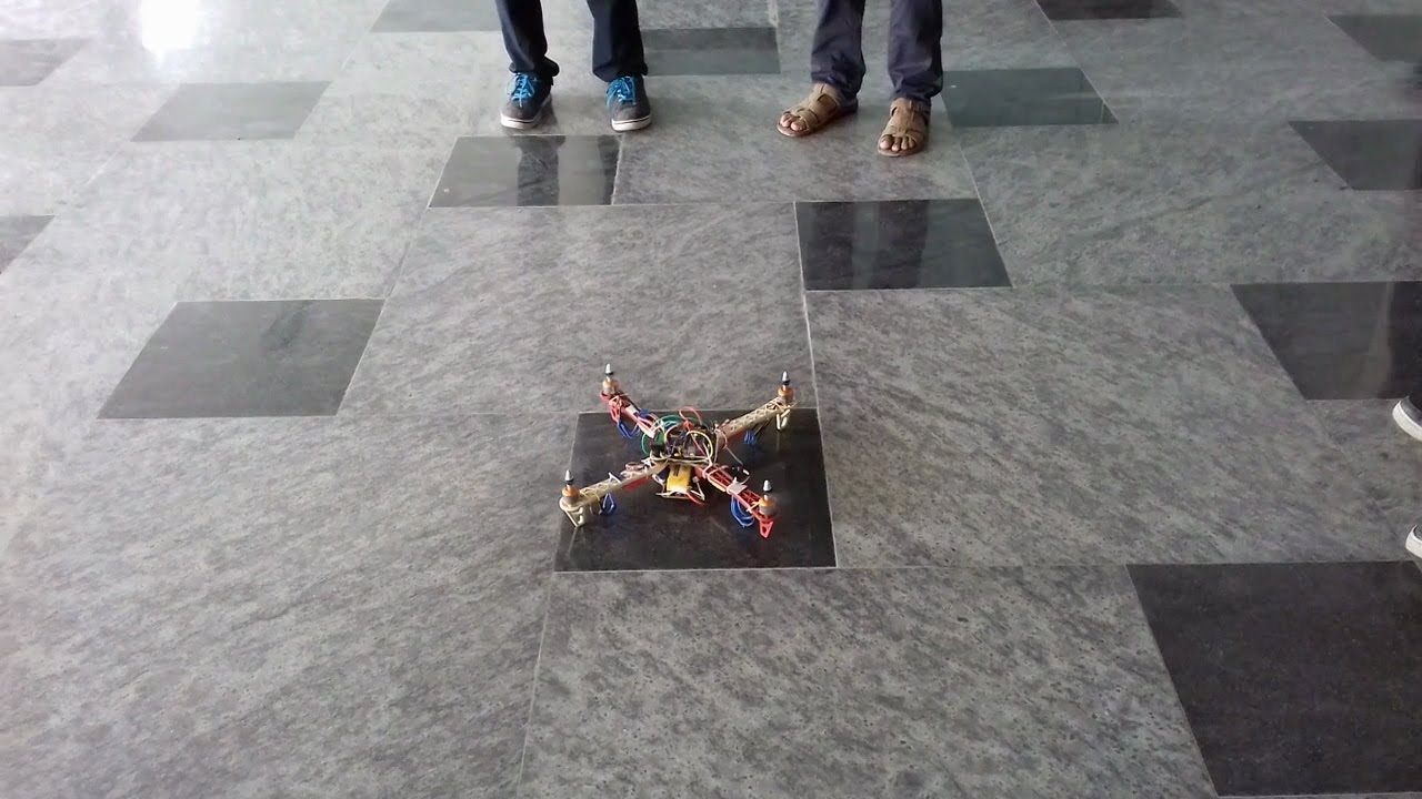 Diy With Arduino Uno Quadcopter Flight Test Home Made Youtube