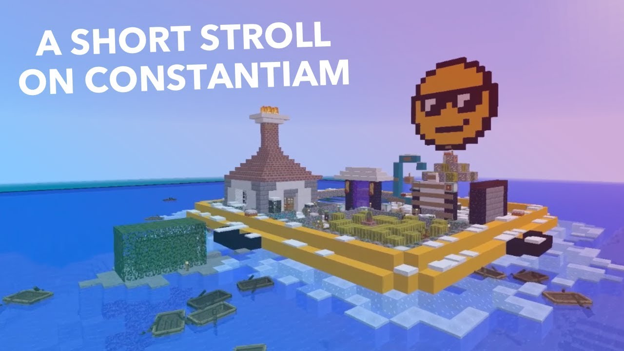 Travelling a million blocks on Constantiam - YouTube