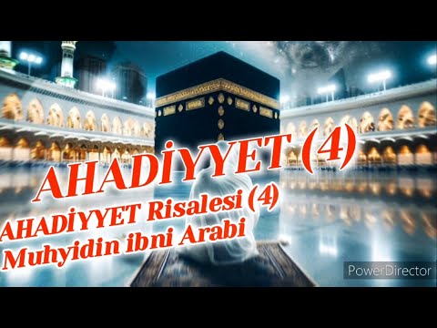 #ibniarabi Ahadiyyet Risalesi (4) Basiret ehline uyarma ALLAHI ancak kendi idrak Eder ve Eşya ...