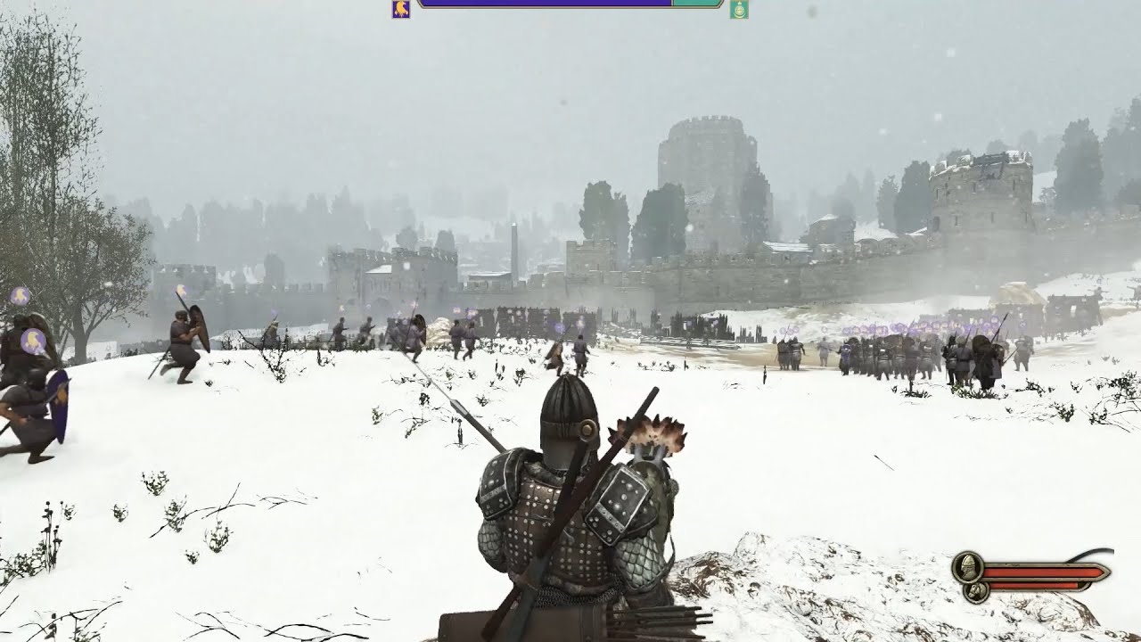 Amprela siege 3 (attacking) day battle in Mount & Blade II: Bannerlord ...