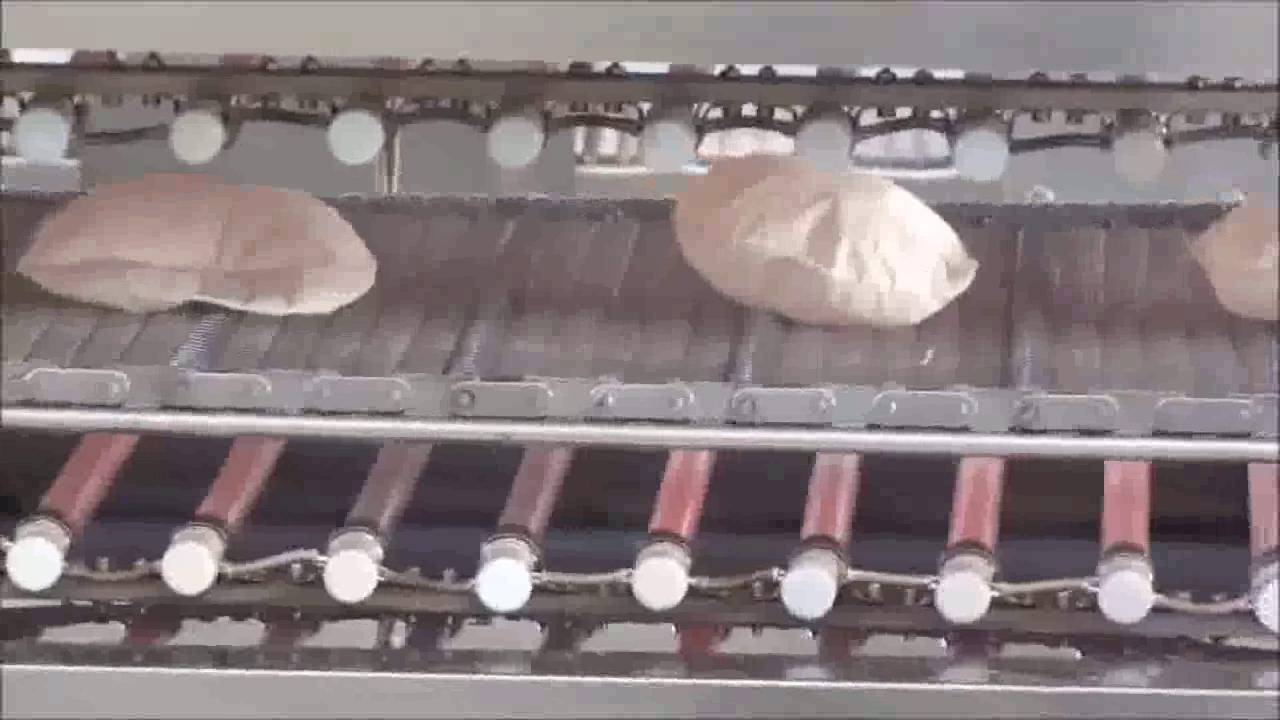 Arabic bread machine egypt bread machine pita bread oven - YouTube