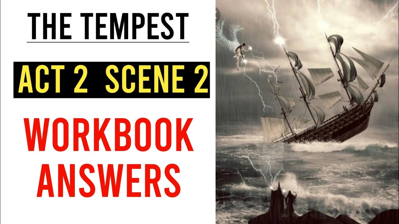 Tempest Act 2 Scene 2 Workbook Answers | Questions Answers | ICSE ...