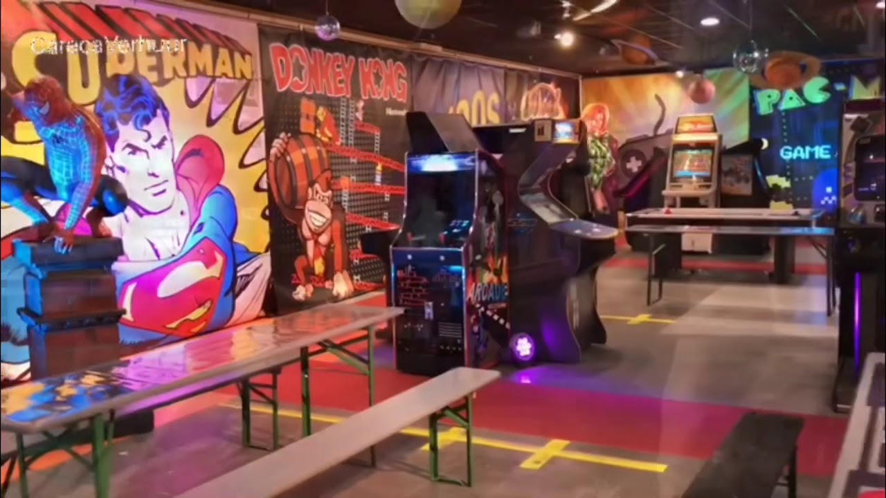 Classic arcade pop-up games carecaverhuur - YouTube