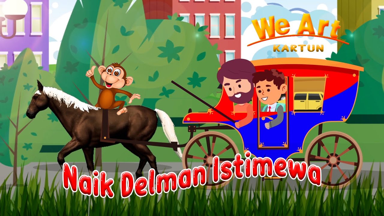 Naik Delman Istimewa - Lagu Anak Indonesia // WE ART KARTUN - YouTube