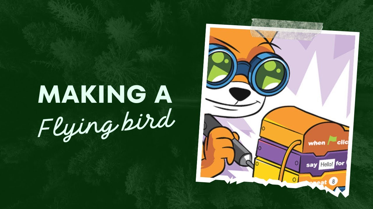 How to make flying bird using Scratch - YouTube