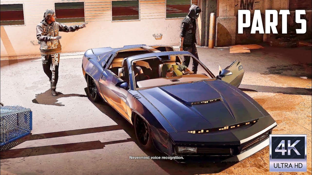 CYBER DRIVER | watch dogs 2 full gameplay | part 5 4K - YouTube