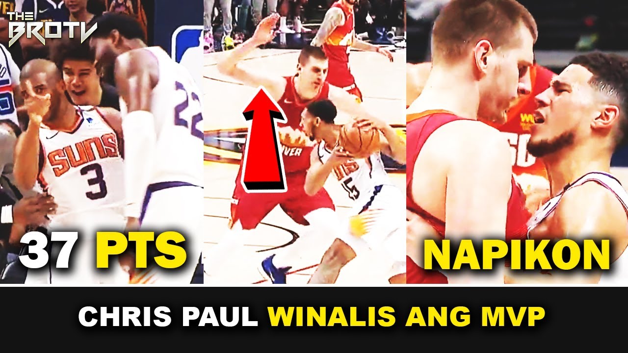 WINALIS! Chris Paul Nag-init sa Game 4! Tinapos na Denver! 37 Pts ...