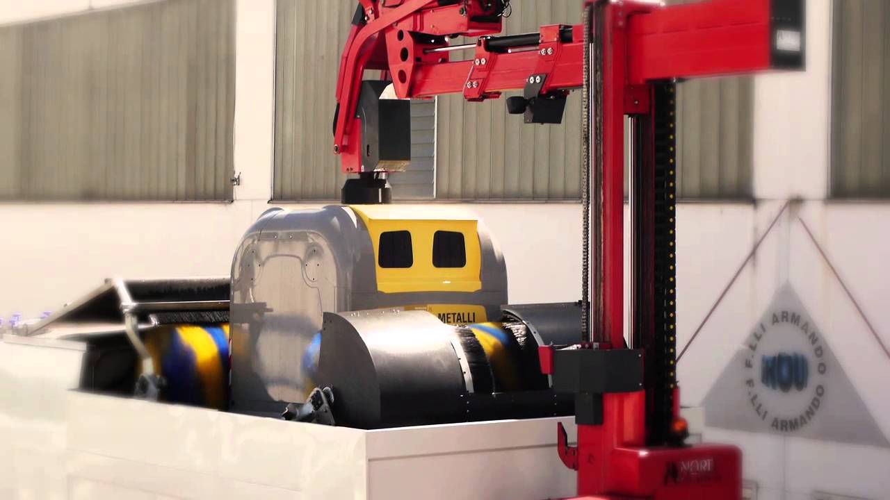 extract Nord Engineering containers washing equipment - YouTube