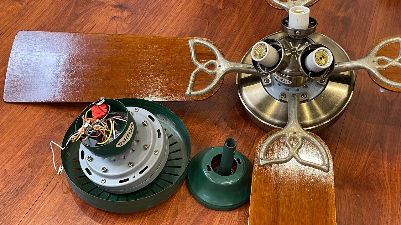 Let’s Fix It! | Dead Uchida 42” Ceiling Fan - YouTube