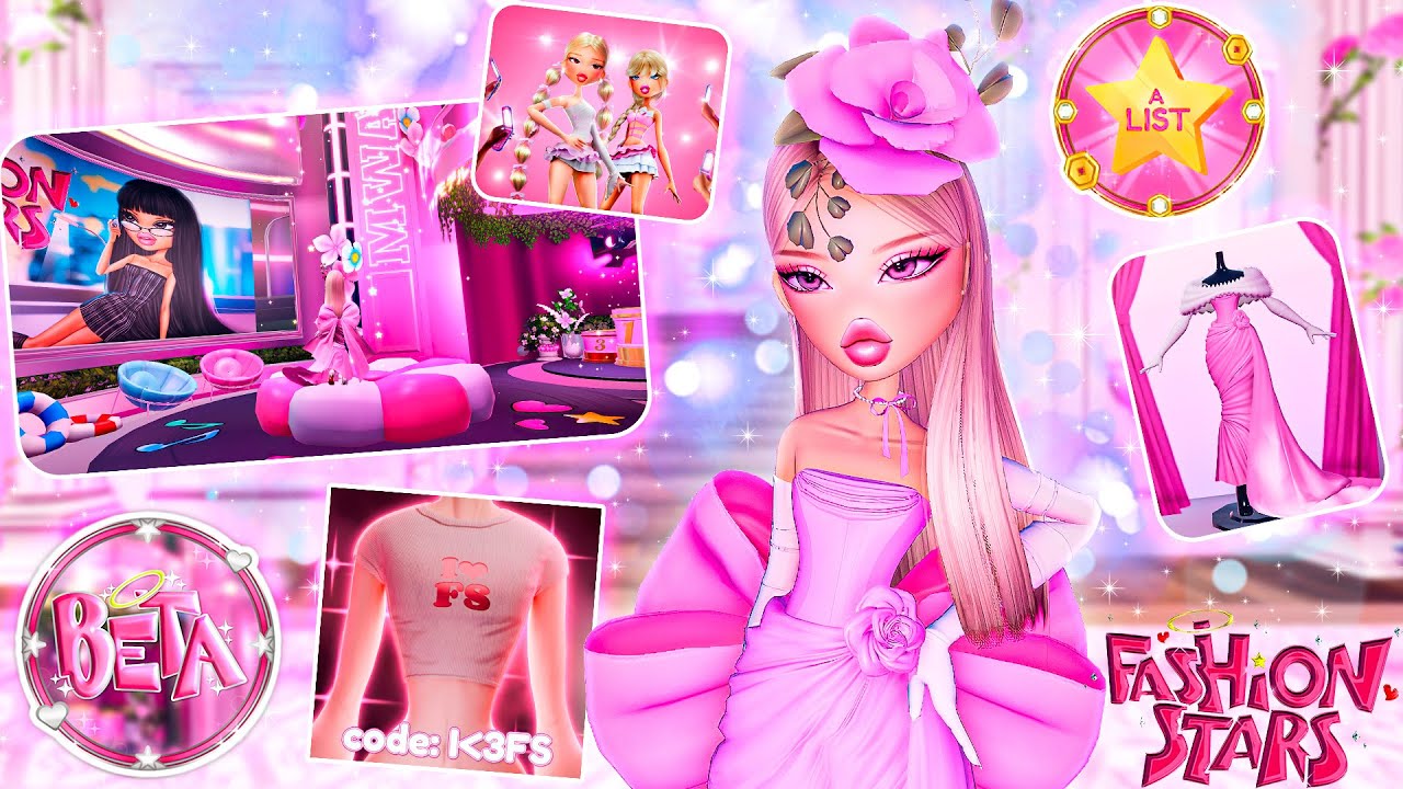 ⭐️ FASHION STARS NEW ROBLOX DRESS UP GAME NEW CODE ITEM + VIP Giveaway ...