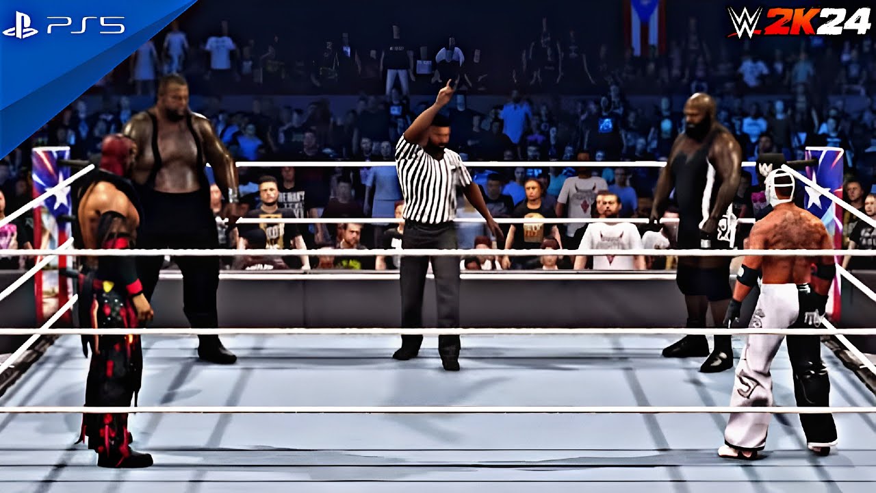 Big Daddy v vs. Boogeyman vs. Mark Henry vs. Rey Mysterio - Backlash ...