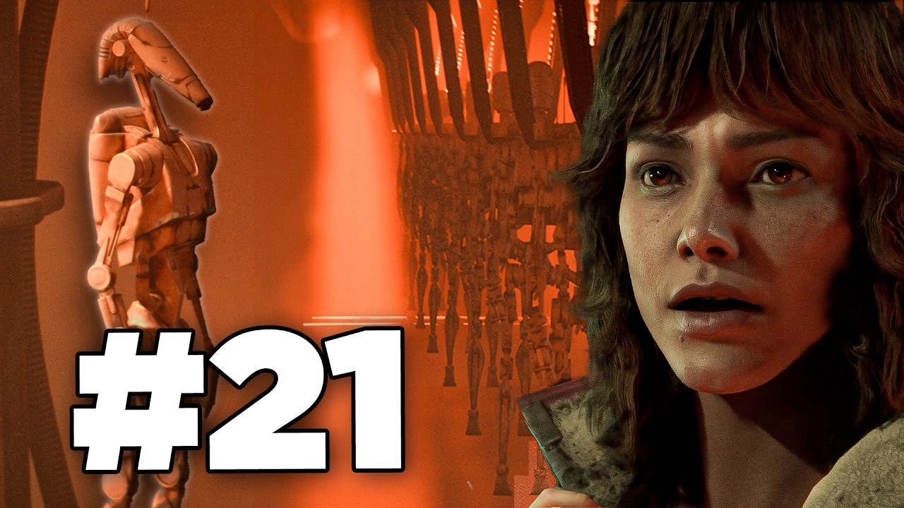 Navigating the DROID factory in STAR WARS Outlaws (PC) Walkthrough ...