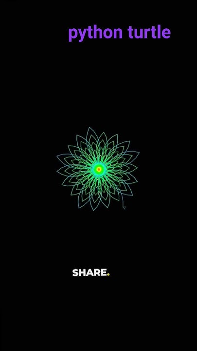 python turtle #coding_attitude_status #coding - YouTube