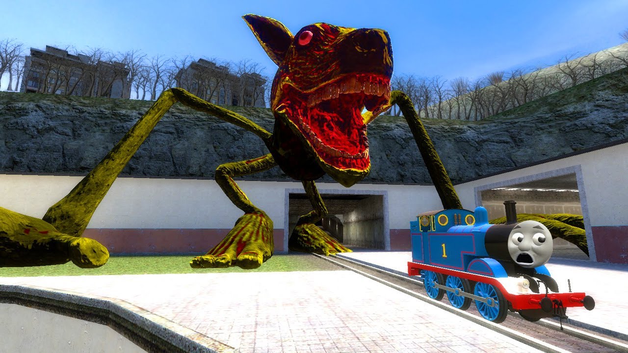Building a Thomas Train Chased By Cursed Thomas turns into Shin Sonic ...