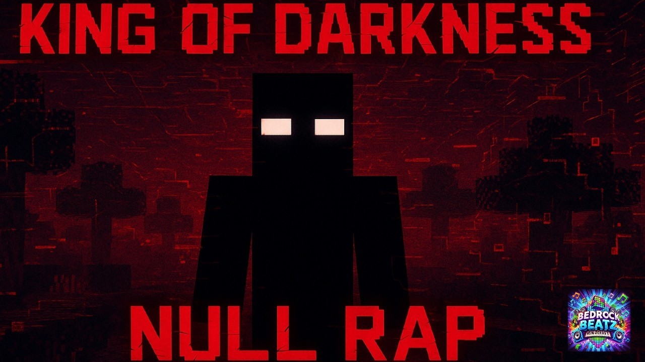 Minecraft Rap - NULL - King of Darkness #minecraft #bedrockbeatz - YouTube