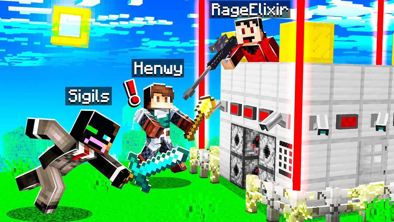 I Built The Most SECURE Base in Minecraft! - YouTube