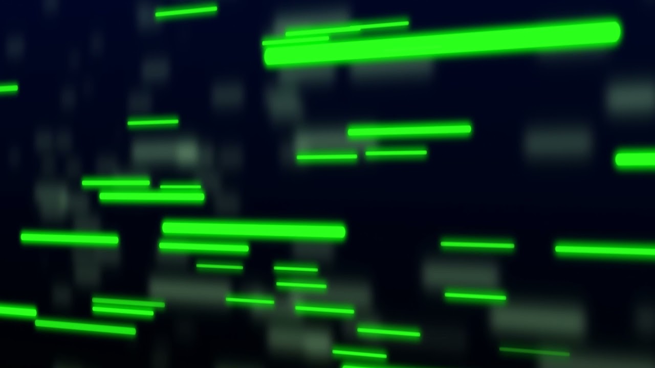 Green Neon Lines Motion Graphic - HD Background, Wallpaper - YouTube